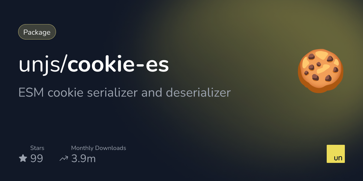 cookie-es · Packages · UnJS