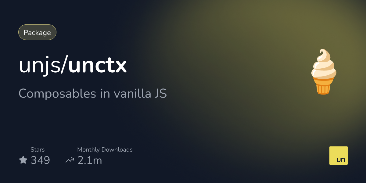 unctx · Packages · UnJS