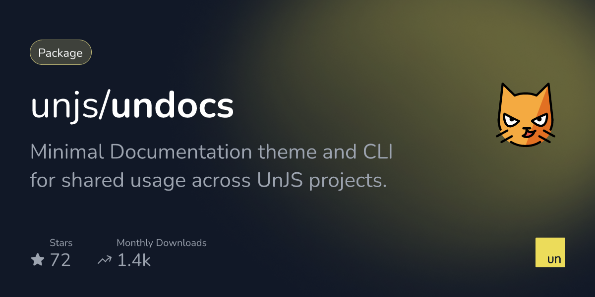 undocs · Packages · UnJS
