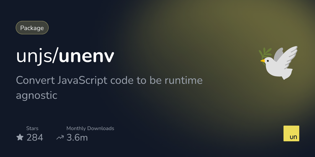 unenv · Packages · UnJS
